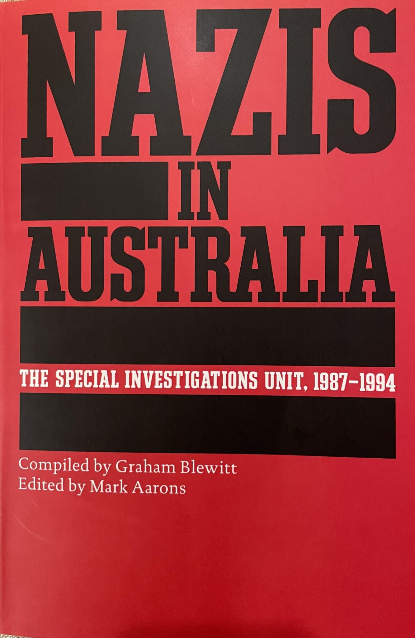 NEW BOOK – NAZIS IN AUSTRALIA - Grahamtblewitt